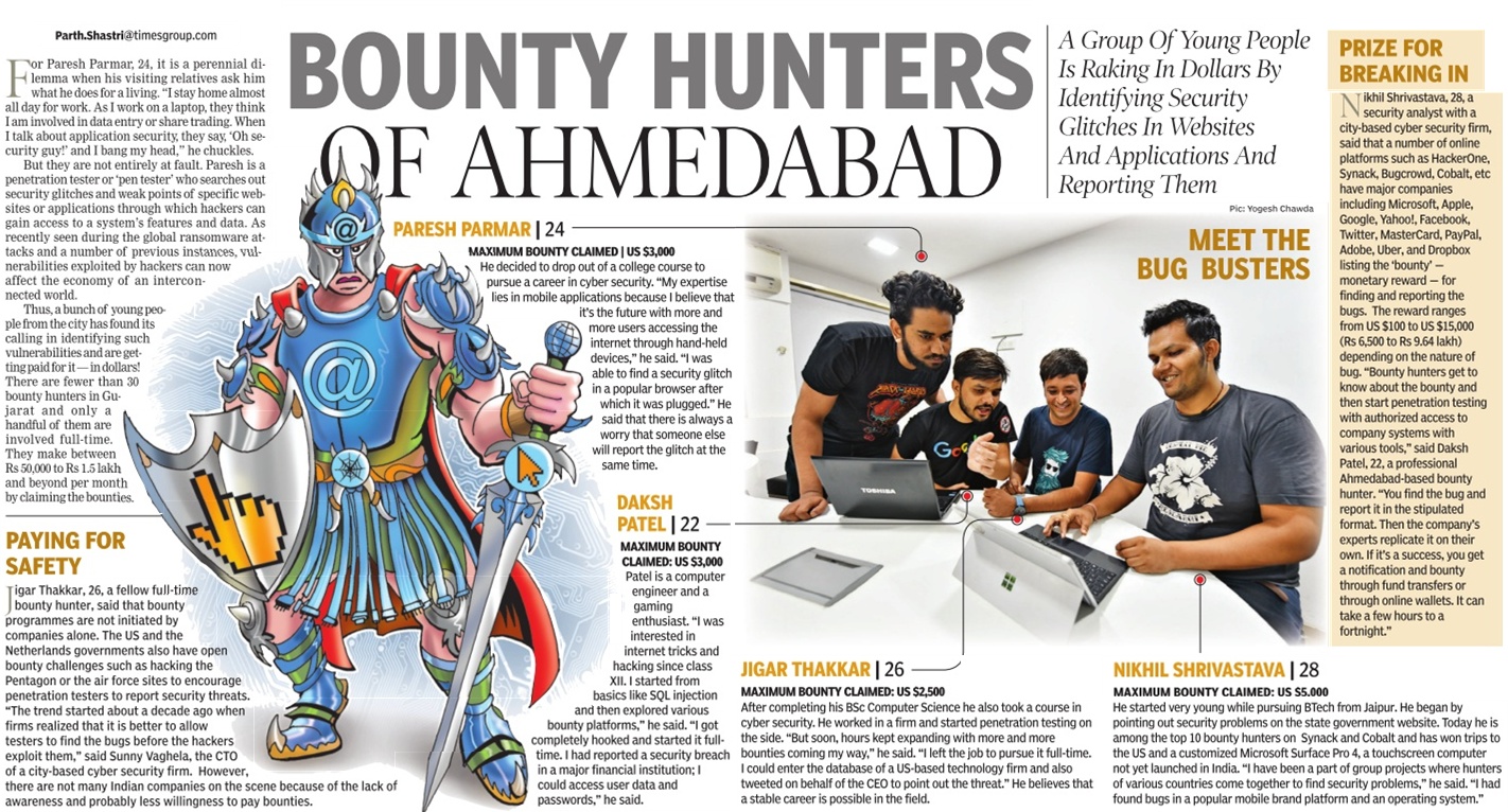 Bounty hunters of Ahmedabad – Parth Shastri Archive